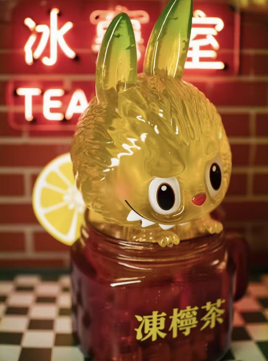 The Monsters Labubu Lemon Tea Figurine – Sydney Labubu